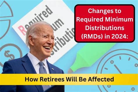 Changes To Required Minimum Distributions RMDs In 2024 How Retirees