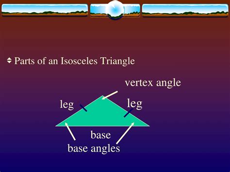 PPT Isosceles Triangle Theorems Overview PowerPoint Presentation Free Download ID