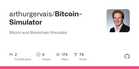GitHub Arthurgervais Bitcoin Simulator Bitcoin And Blockchain Simulator