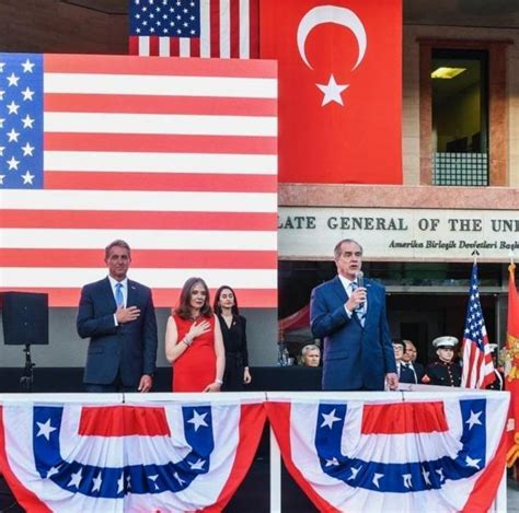 Us Consulate General In Istanbul Hosts Ceremony For July 4 Türkiye News