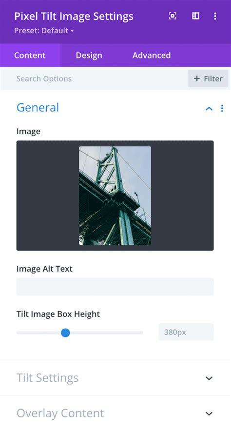 Tilt Image Module For Divi Divi Pixel