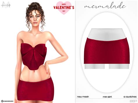 The Sims Resource Mini Skirt Mc538