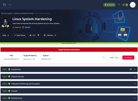 subhajit k on linkedin tryhackme linux linuxsystemhardening