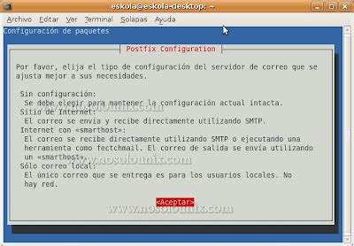 Servidor de correo en Ubuntu No solo Unix GNU Linux Android Tecnología Software Libre y