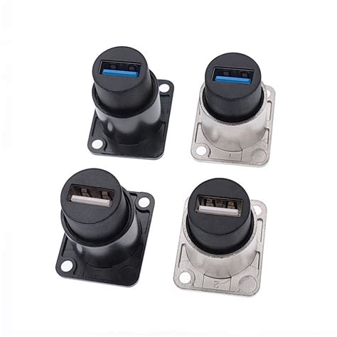 D Type Metal Usb Socket Female To Female Usb 3 0 2 Vicedeal