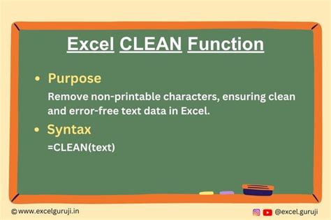 Excel Clean Function 5 Must Know Tips For Data Cleaning Success