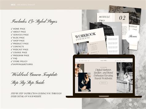 Wix Theme Wix Website Template Wix Coach Wix Template Wix Layout