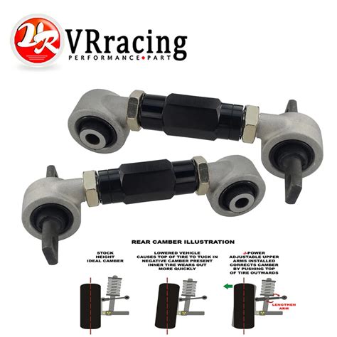 Vr Racing Rear Camber Kit For Honda Acura Civic Integra Crx Rear Camber