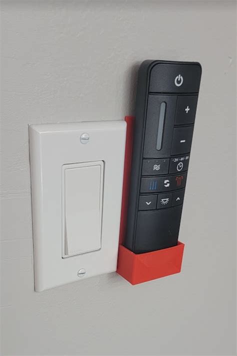 Light Switch Remote Caddy By Aa Ron Mcg Download Free Stl Model