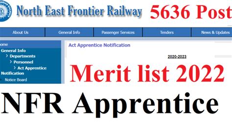 Nfr Apprentice Admit Card 2022 5636 Posts Iti Latest Apprentice 2022