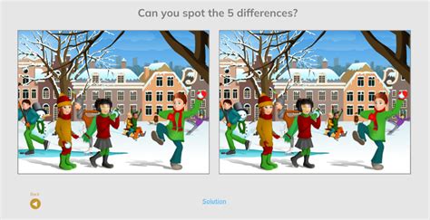 Fun And Educational Spot The Difference Pictures For Kindergarten