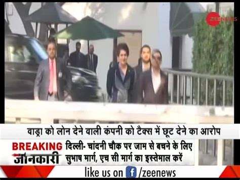 Morning Breaking Ed Summons Robert Vadra In Bikaner Land Deal Case