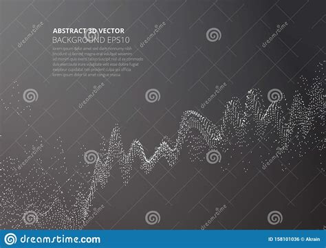Abstract Background With Sprayed Particles Fluctuations In Geometric
