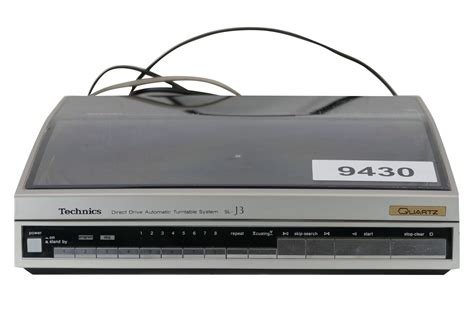 Technics SL J Automatic Turntable System Direct Drive VCRShop
