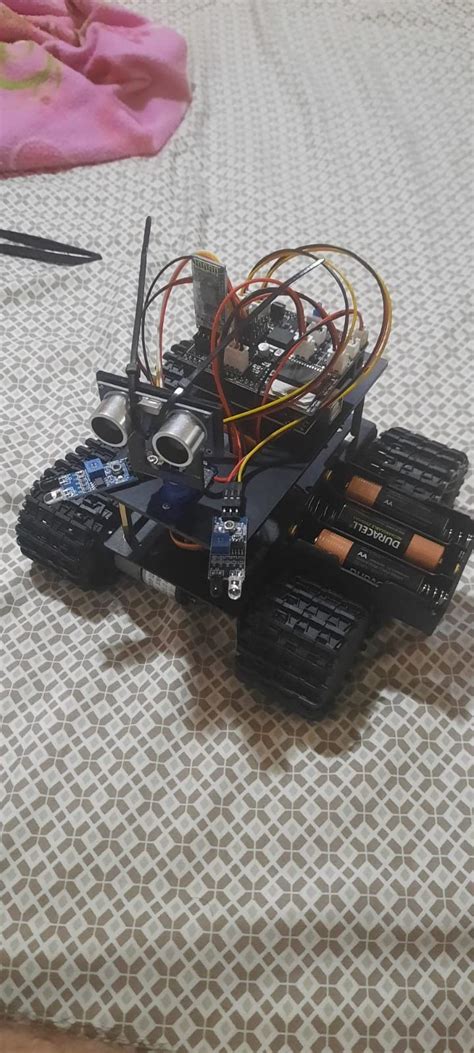 Diy Mini Smart Tank Robot V30 Programmable Stem Toy Car Kit Compatible With Arduino And Mixly