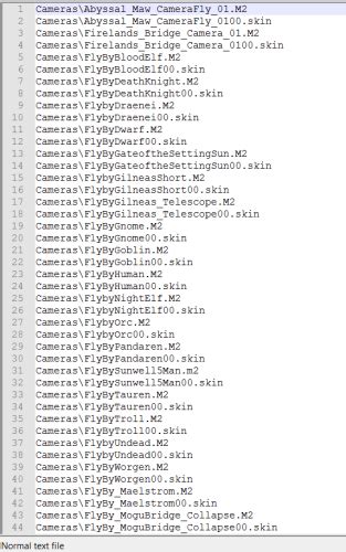 LISTFILE LEGION 7 2 Miscellaneous WoW Modding
