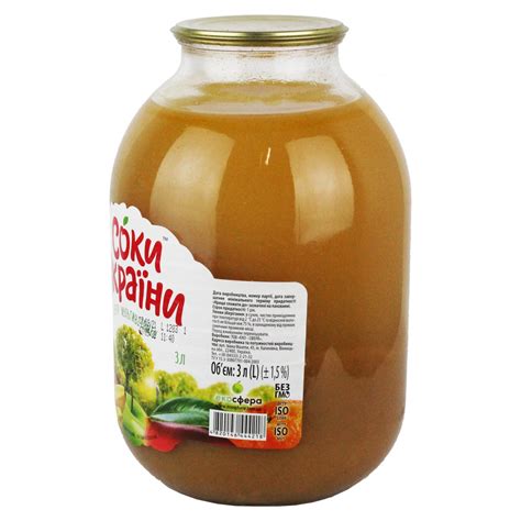 Сік нектар мультивітамін 3 л /Соки України/