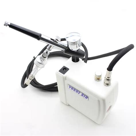 Mini Dual Action Airbrush Kit Compressor 12v Air Brush Gun For Art