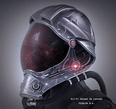 Sci Fi Helmet Design