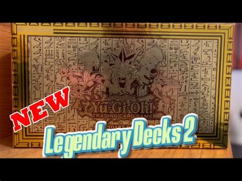 Yugioh Legendary Decks Opening New Yugi Kaiba Joey Decks Yugioh Reaction Opening Youtube