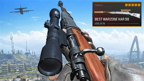 The BEST Kar 98 Setup In Warzone YouTube