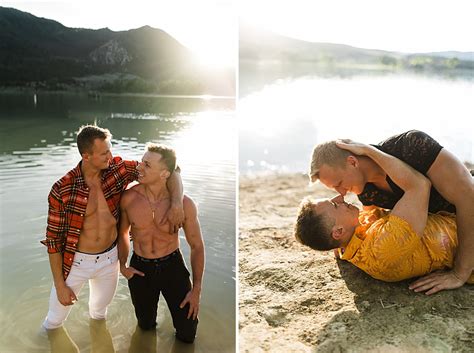Joe And Diegos Steamy Couples Session Lgbtq I Do