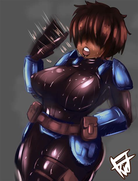 Rule 34 1girls Armor Belt Belt Pouch Big Ass Big Breasts Body Armor
