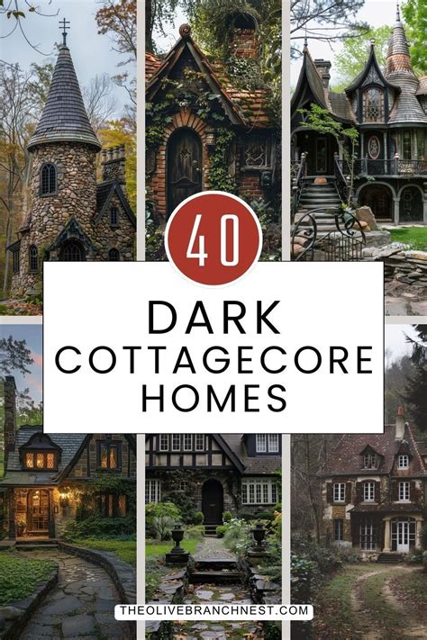 40 Dark Cottagecore Houses: Moody and Dreamy Retreats in 2024 | Dark ...