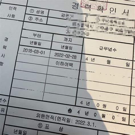 유치원교사 취업준비② 서류 기본증명서 경력증명서 발급 네이버 블로그