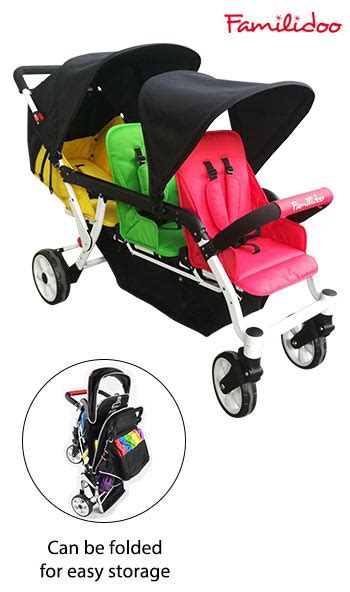 Familidoo Multi Passenger Stroller Range