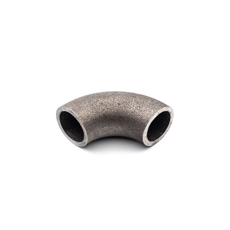 Courbe court à souder 90 3D acier galva 21 3mm Fers du Livradois