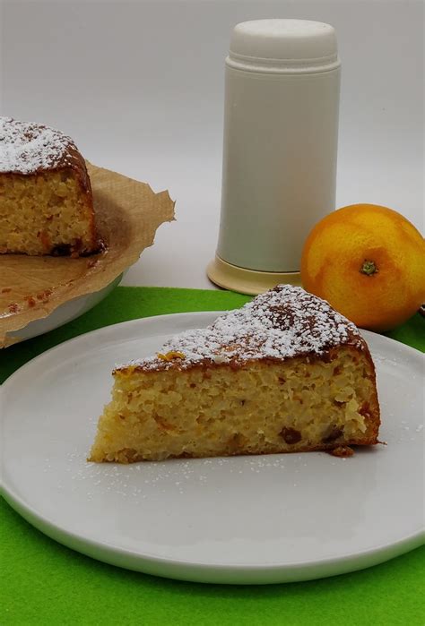 Italienischer Orangen Reis Kuchen Ein Nudelsieb Bloggt