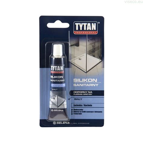 Silikon neutralny sanitarny TYTAN 20 ml - biały MATERIAŁY MONTAŻOWE ...