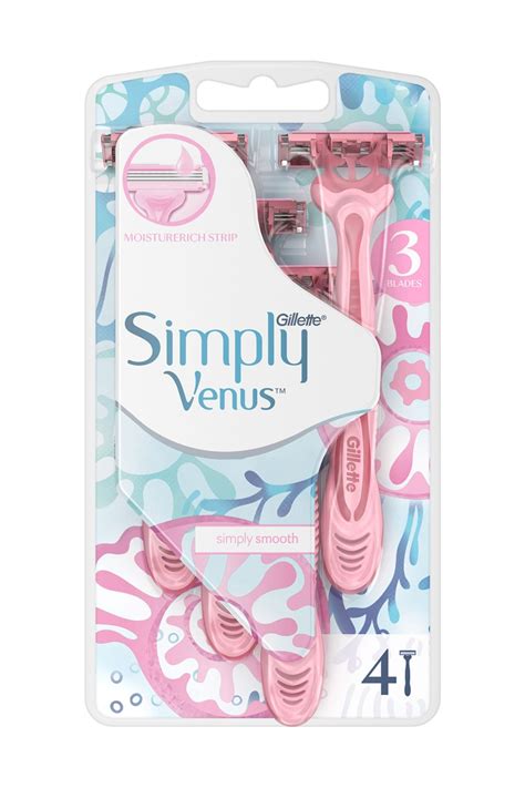 Gillette Venüs Simply 3 - Poşet 4'lü - Fiyatı, Yorumları