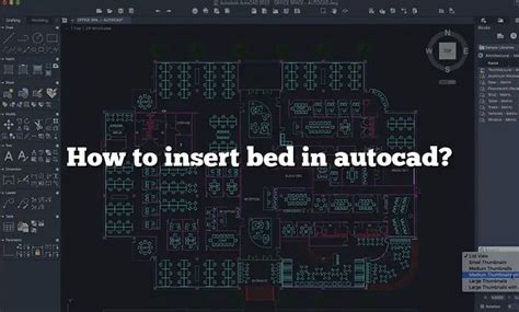 How To Insert Bed In Autocad Caddikt