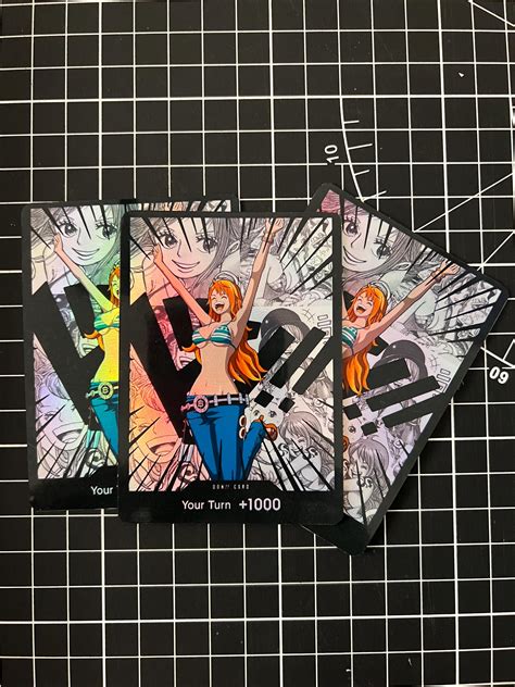 Holographic Optcg One Piece Nami Don Proxy Etsy