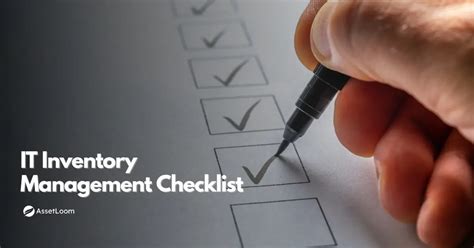 It Inventory Management Best Practices Complete Checklist For It Teams