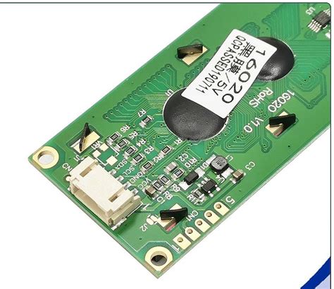 1602 Character Lcd Modules With Negative Rgb And I2c Interface — Pmd Way