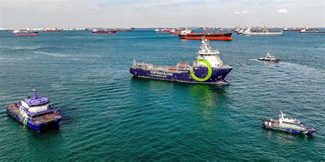 ‘significant Milestone Singapore Completes First Ammonia Bunkering