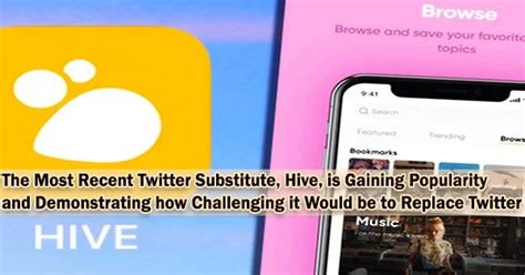 The Most Recent Twitter Substitute Hive Is Gaining Popularity And