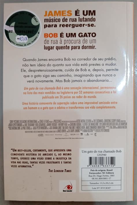 Um gato de rua chamado Bob Museu de História Natural de Alta Floresta