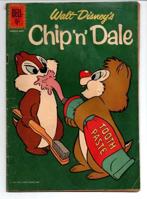 Walt Disney S Chip N Dale Dell Gd Vg Picclick Uk