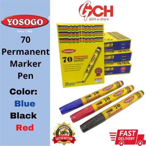 70 Yosogo Premium Permanent Marker Pen 70 Marker Pen Marker Pen