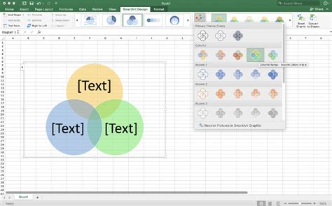Creating A Venn Diagram In Excel Vizzlo
