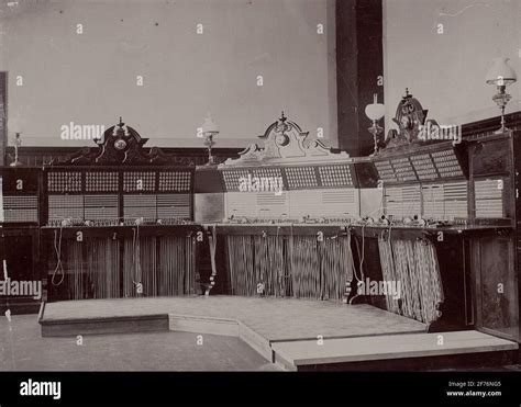 Gävle Older Single Line Tables Remodeled To Double Line Tables At The Telecommunications