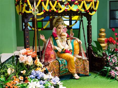 Ganesh Chaturthi Ganpati Sthapana Visarjan 2022 Date Time Muhurta Vidhi
