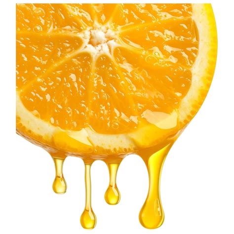 Premium Psd Fresh Orange Juice Dripping