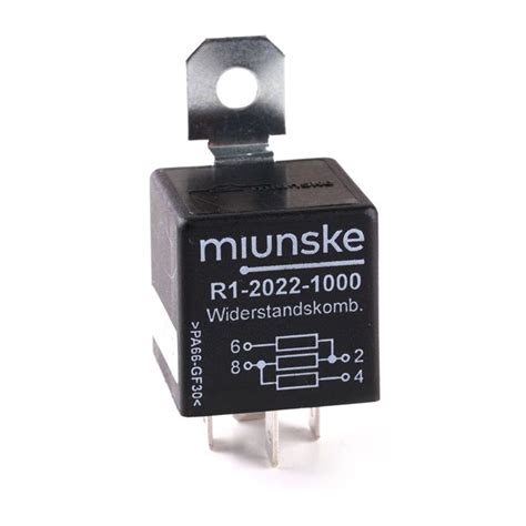 Resistor Combination 3x1kohm 1w With Bracket