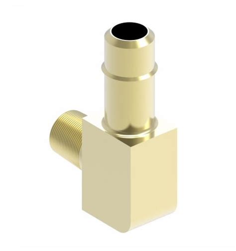 1069x4 By Danfoss Mini Barb Fitting Male Connector 90° Elbow For