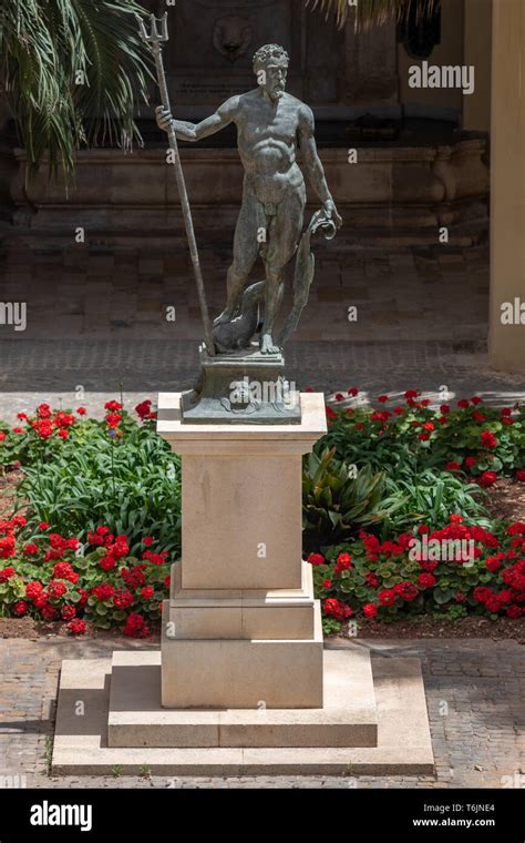 Giambologna S Bronze Statue Of Neptune Brought By John Gaspard Le
